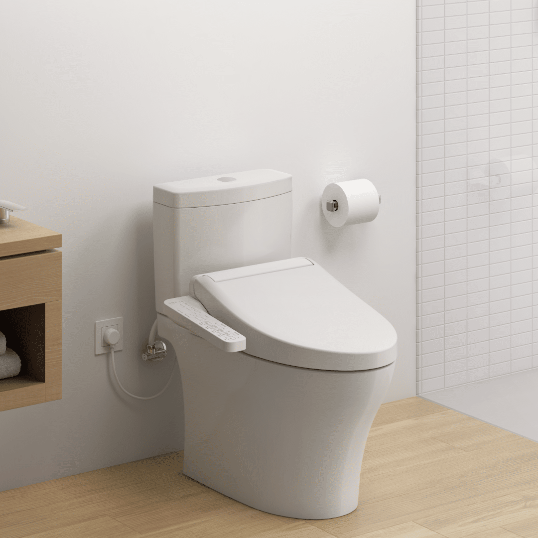TOTO Bidet Toilet Seat Options: Remote Control or Side Panel