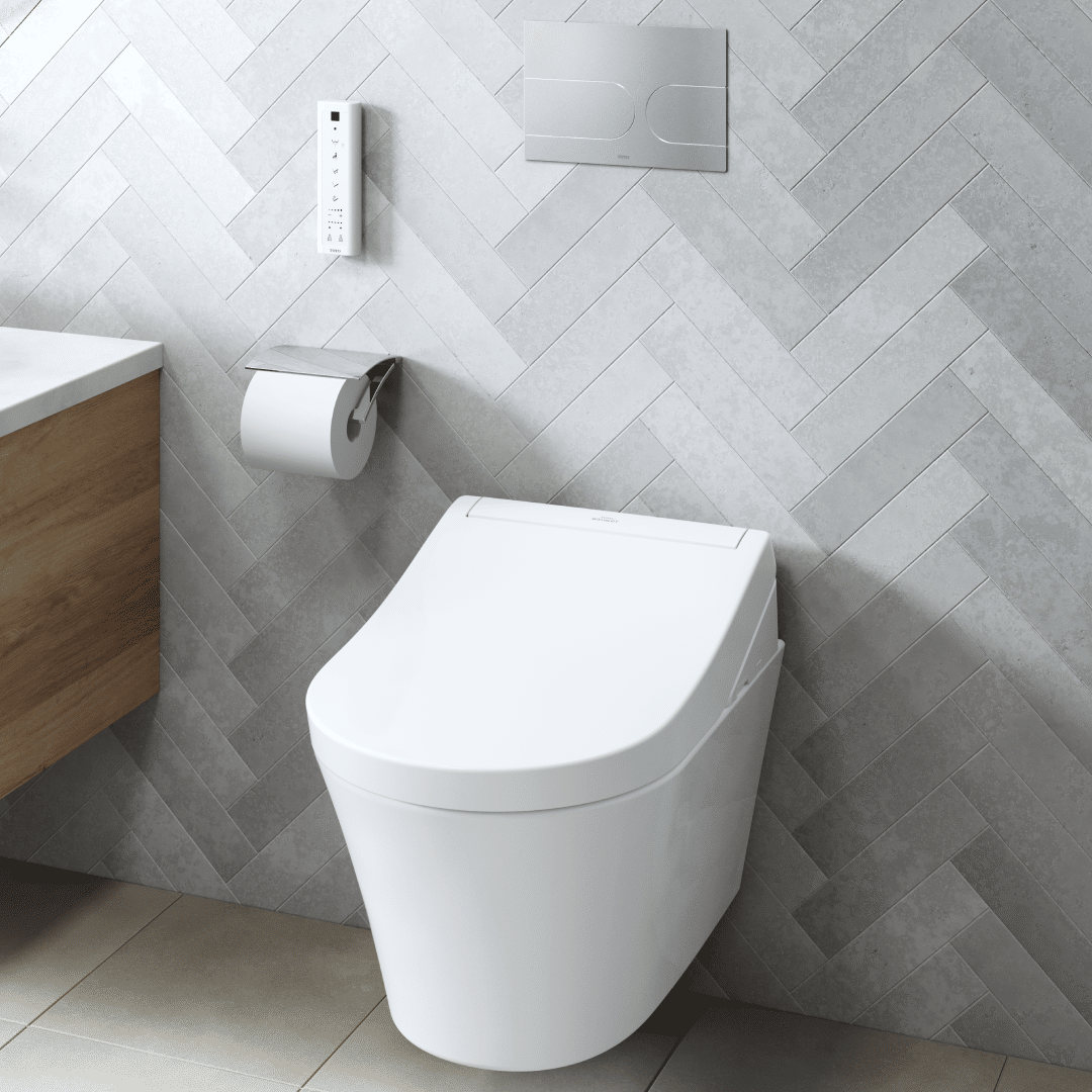 TOTO Bidet Toilet Seat Options: Remote Control or Side Panel